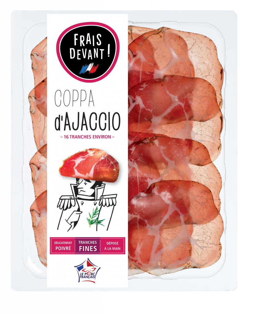 Coppa d'Ajaccio - Frais Devant Origine France Tranches Fines 90 g